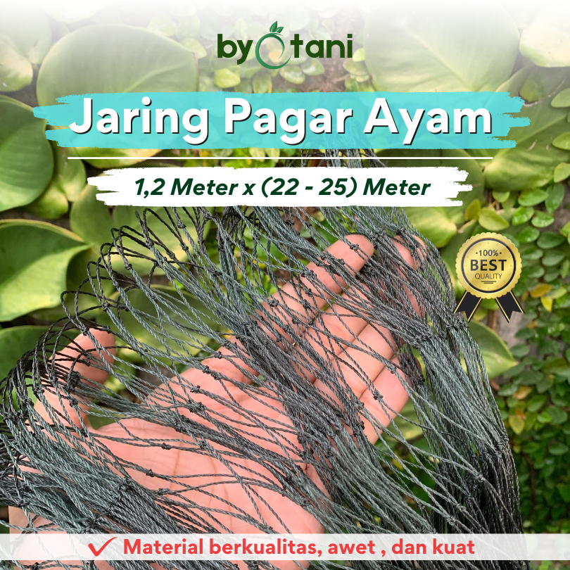 Jual Jaring Ayam 1,2 meter / Jaring Kandang Ayam / Jaring Kebun ...