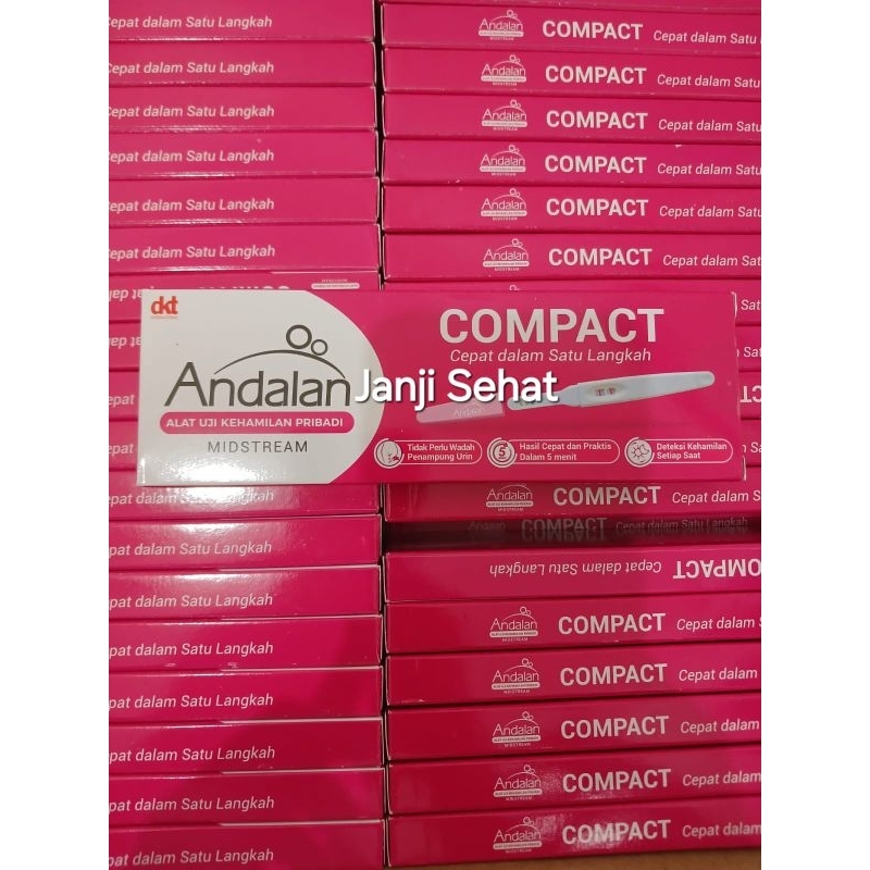 Jual Andalan Pregnancy Test Midstream - Alat Tes Kehamilan Pribadi 1pc ...