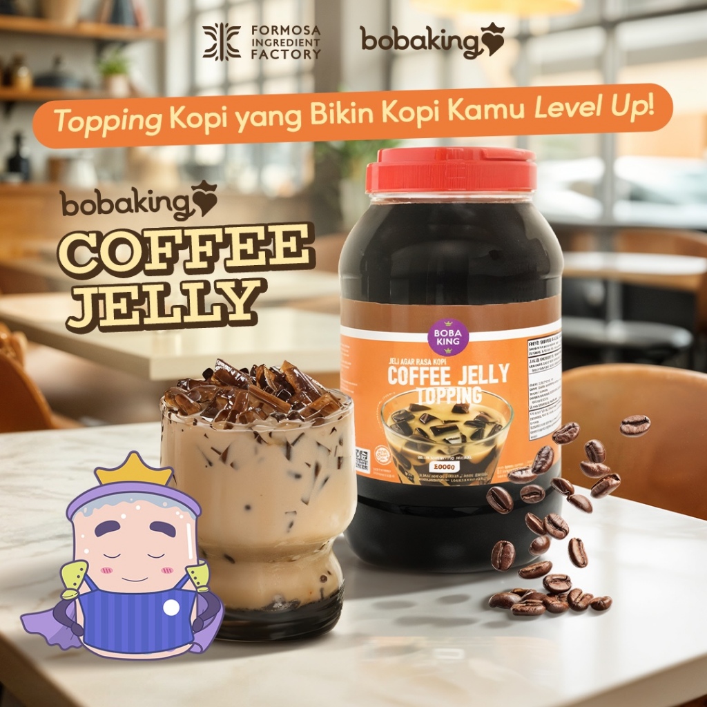Jual Boba King - Topping Coffee Jelly | Shopee Indonesia