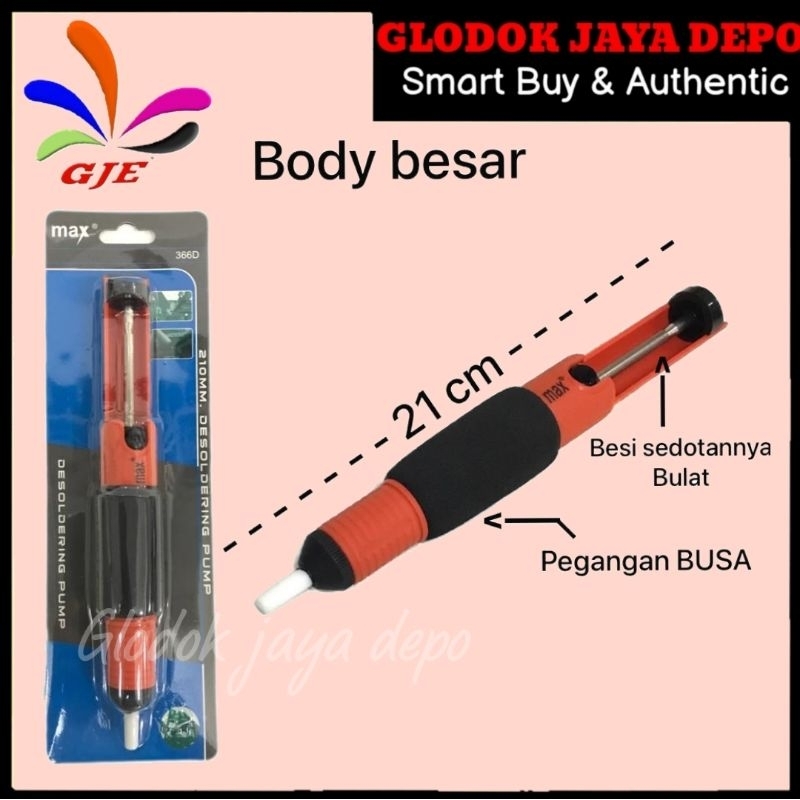 Jual ATRACTOR ALAT SEDOT TIMAH MAX 366D | Shopee Indonesia