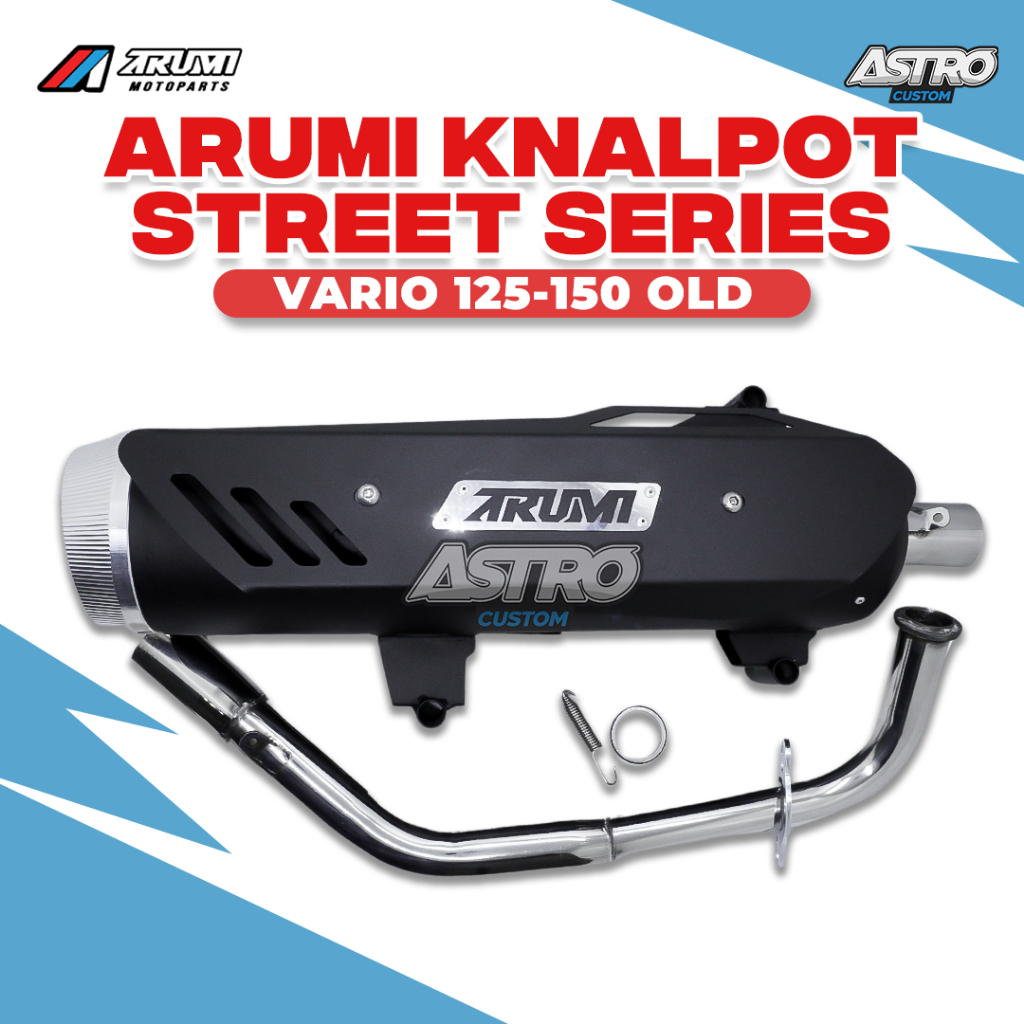 Jual Knalpot Arumi Vario 125 150 OLD LED Bohlam Gen 1 Street Series ...