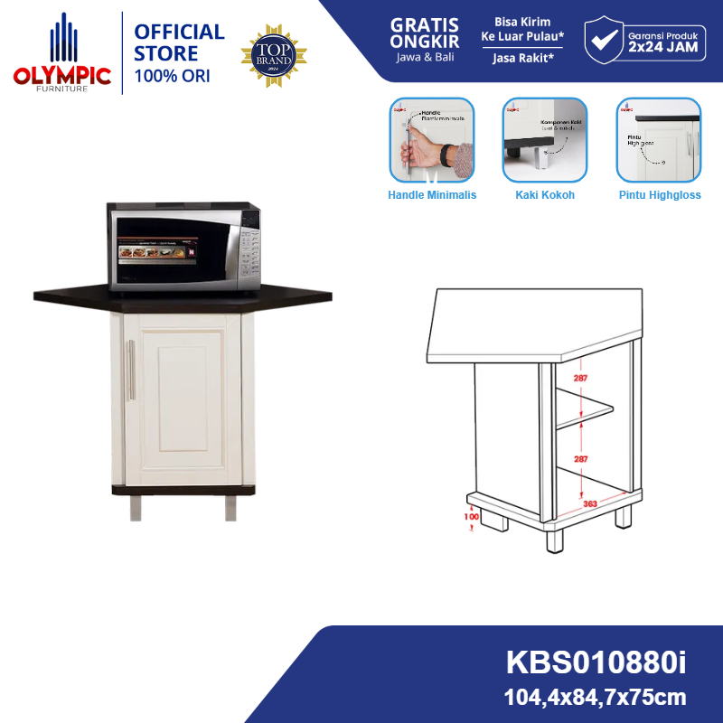 Jual Olympic Kitchen Set 1 Pintu / Meja Dapur / Kabinet Bawah / Meja ...