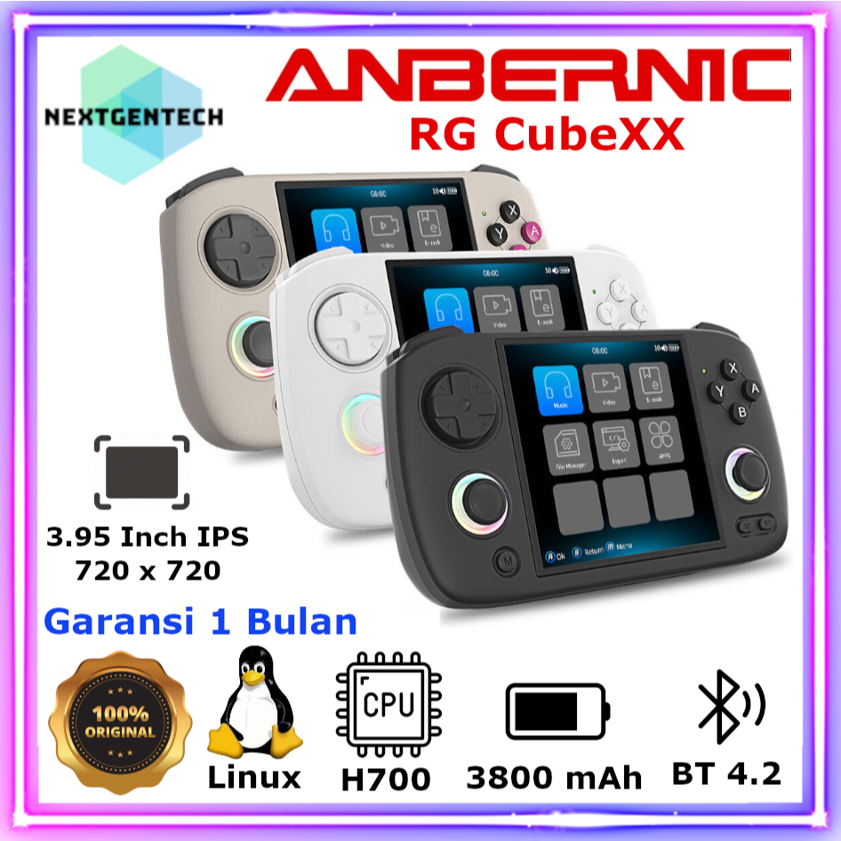Jual Anbernic RG CubeXX Retro Handheld Game Console Portable Video Game ...