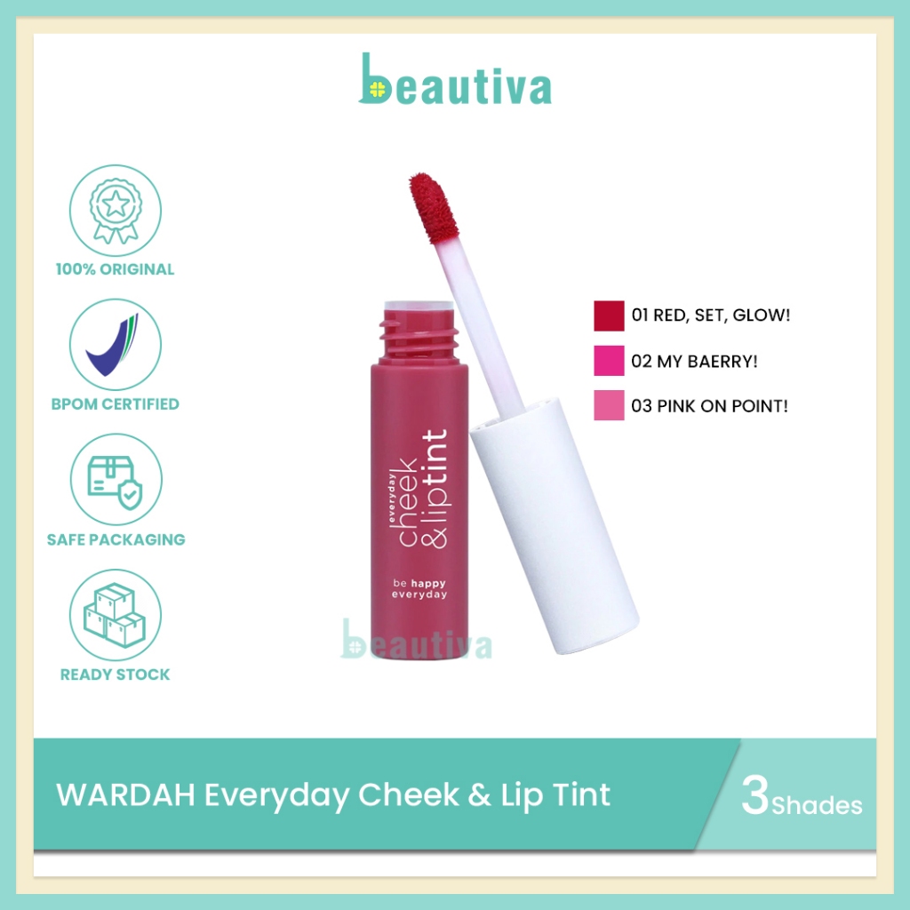 Jual Wardah Everyday Cheek and Lip Tint | Shopee Indonesia