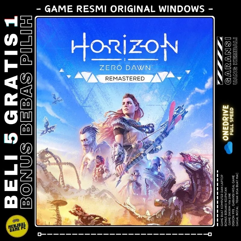 Jual HORIZON ZERO DAWN REMASTED - GAME LAPTOP - GAME PC - ORIGINAL WINDOWS | Shopee Indonesia
