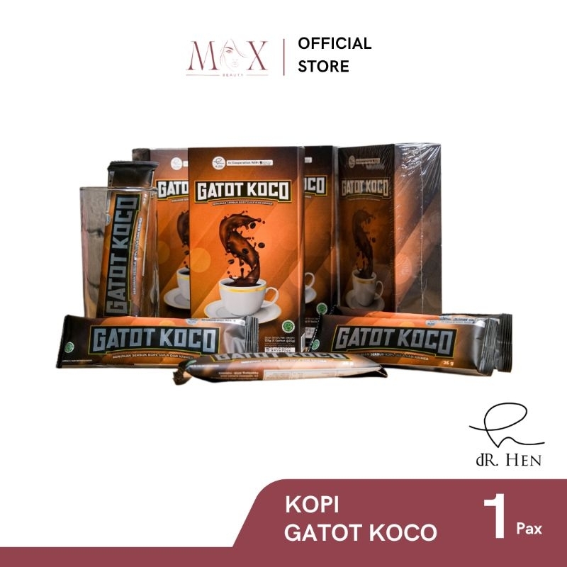 Jual DR HEN - Kopi Gatot Koco by dr. richard lee | Shopee Indonesia