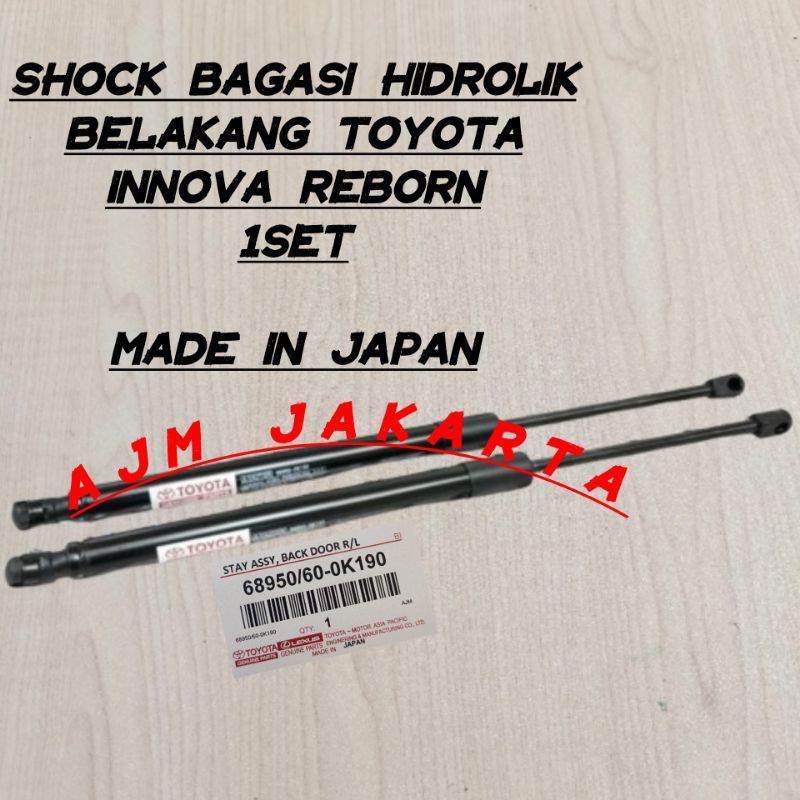 Jual Shock bagasi hidrolik pintu belakang Toyota Innova Reborn original ...