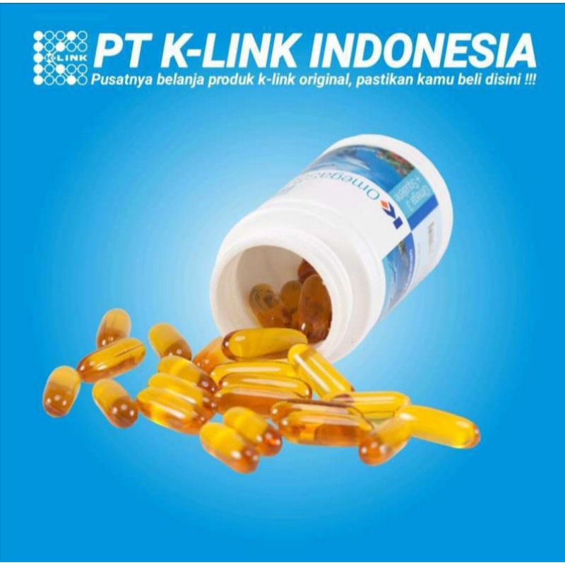 Jual K - Omega Squa Plus Original Squalene & Lecithin 1 Botol is 30 ...