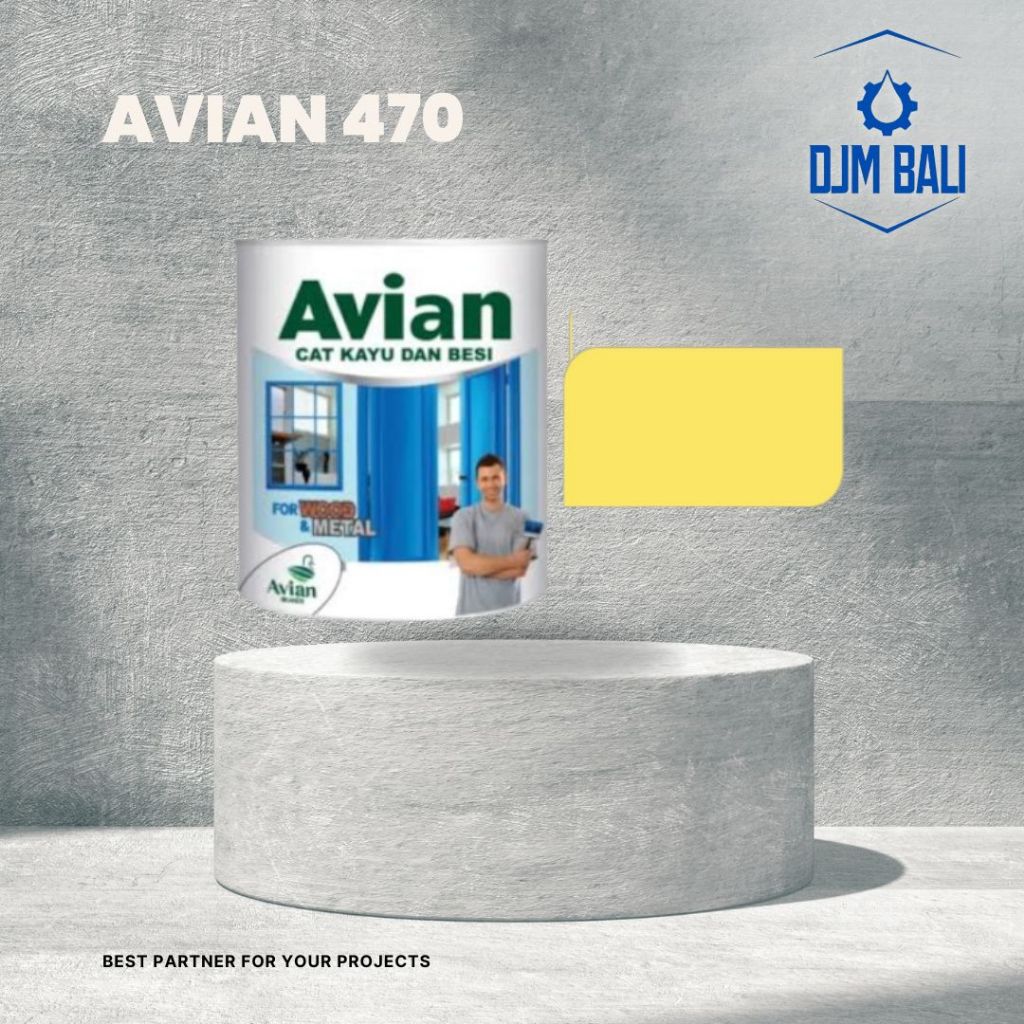 Jual Cat Kayu & Besi Avian 1 KG 470 Banana & 657 LAUREL | Shopee Indonesia