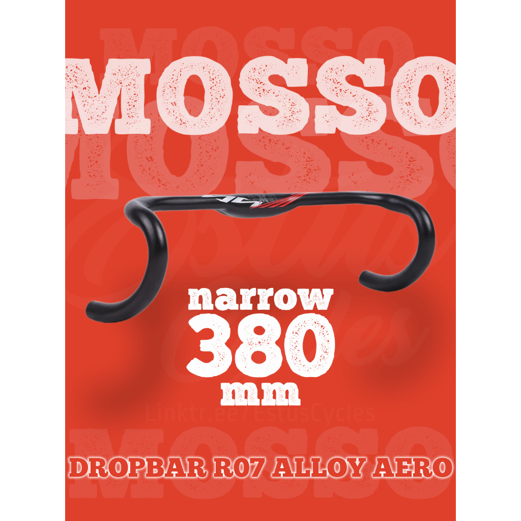 Jual Mosso R07 Aero Dropbar Alloy Drop Bar Handlebar Roadbike | Shopee ...