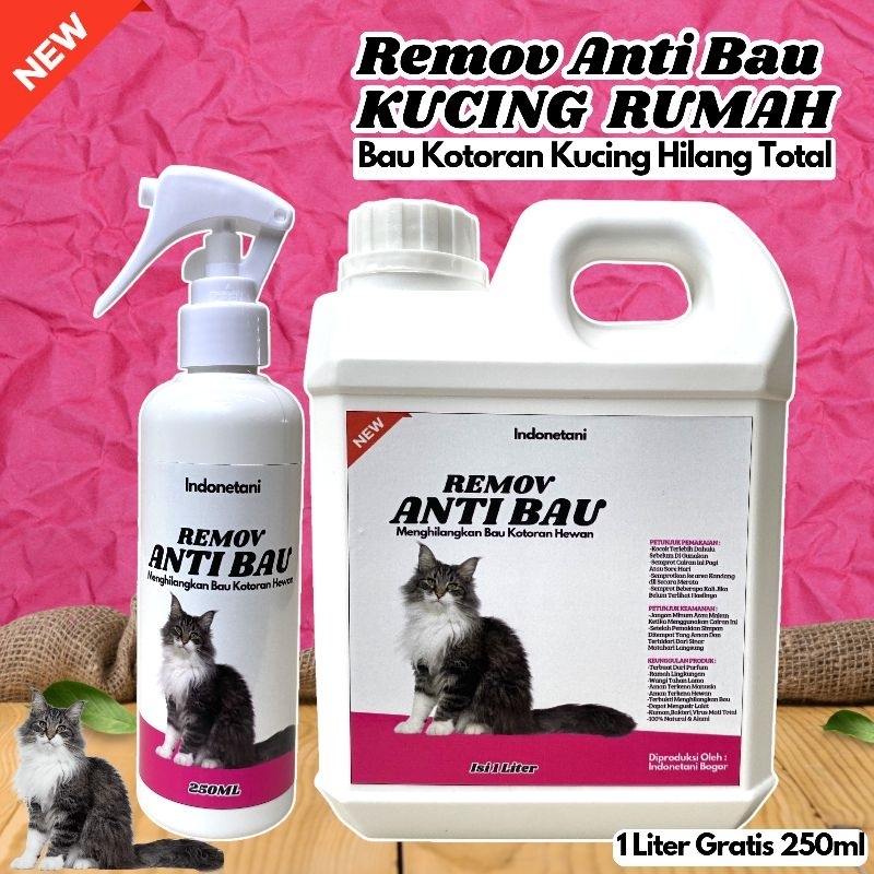 Jual Remov Spray Penghilang Bau Kotoran KUCING | Pet Odor Remover ...