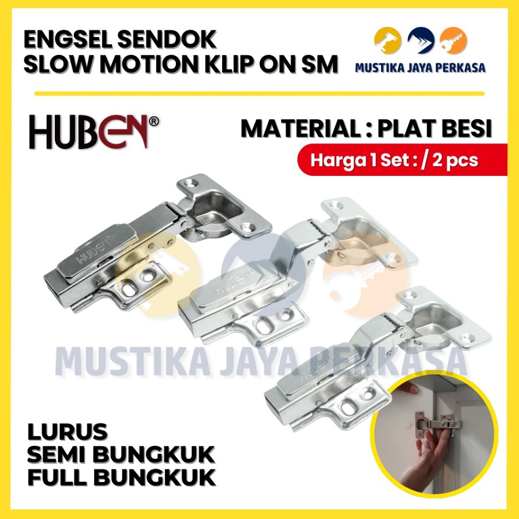 Jual Engsel Sendok SM Slowmotion Huben 35 mm Soft Close | Shopee Indonesia