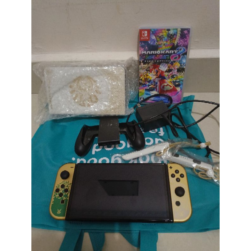 Jual Nintendo Switch oled ofw 2024 zelda totk version | Shopee Indonesia
