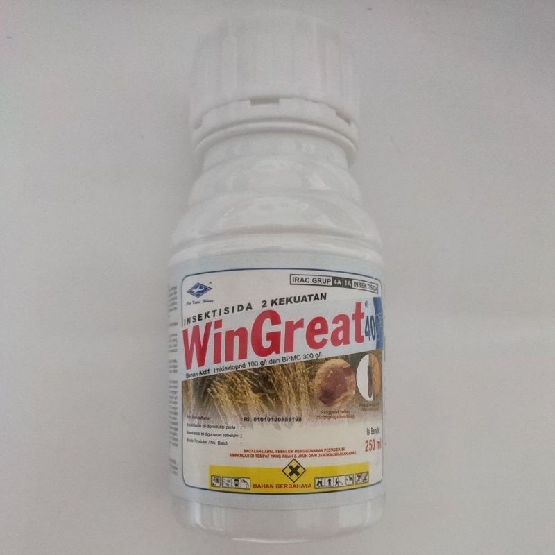Jual Wingreat 400EC 250 ml insektisida 2 kekuatan bahan aktif basmi ...