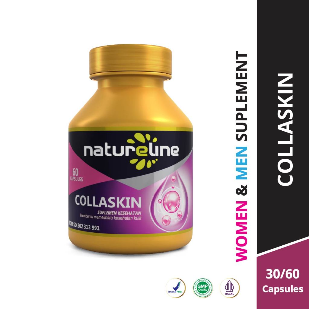 Jual NATURELINE COLLASKIN ISI 60 | Shopee Indonesia