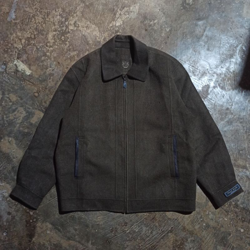 Jual Indian Casual Wool Work Jacket Boxy | Shopee Indonesia