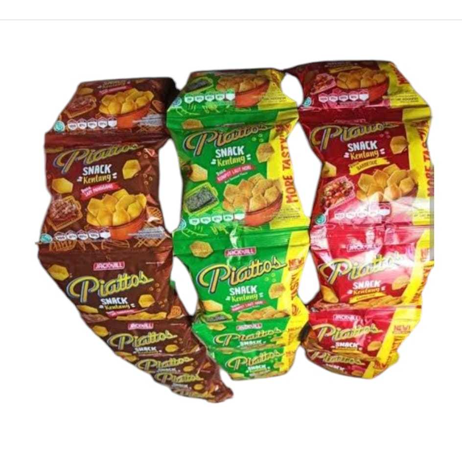 Jual PIATTOS 1 RENCENG ISI 10 BUNGKUS KEMASAN 15 GRAM | Shopee Indonesia