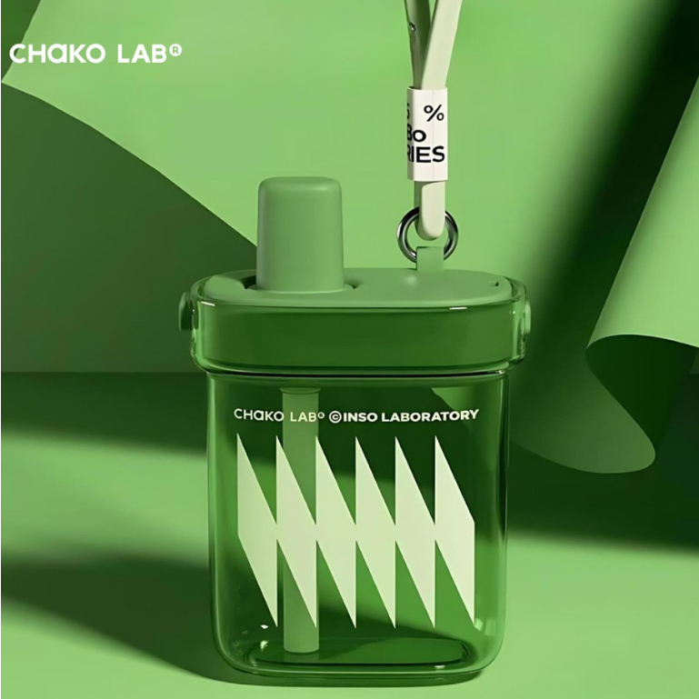 Jual CHAKO LAB Bobo Tritan Square Cup 780ml - Green | Shopee Indonesia