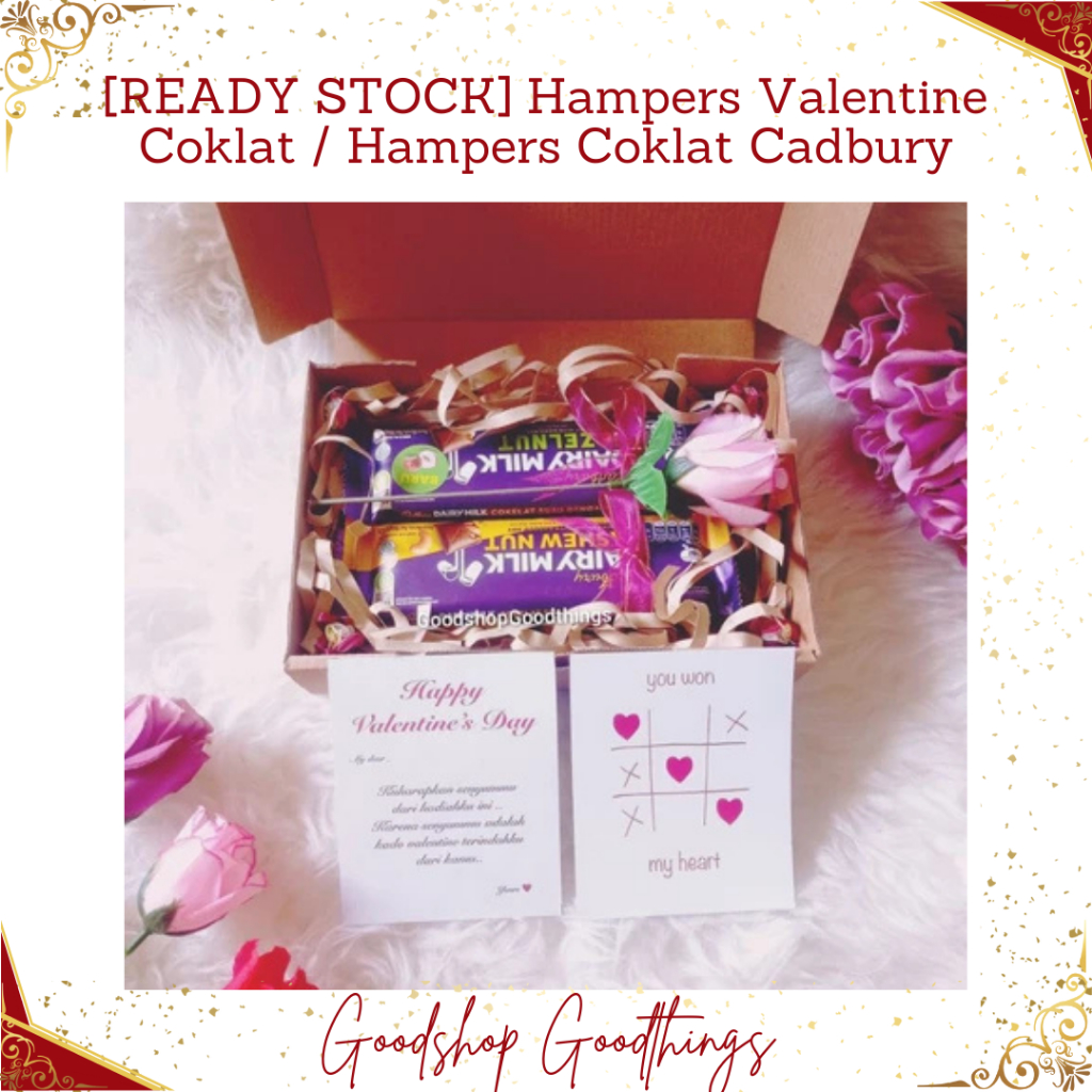 Jual [READY STOCK] Hampers Valentine Coklat / Kado Valentine Day ...
