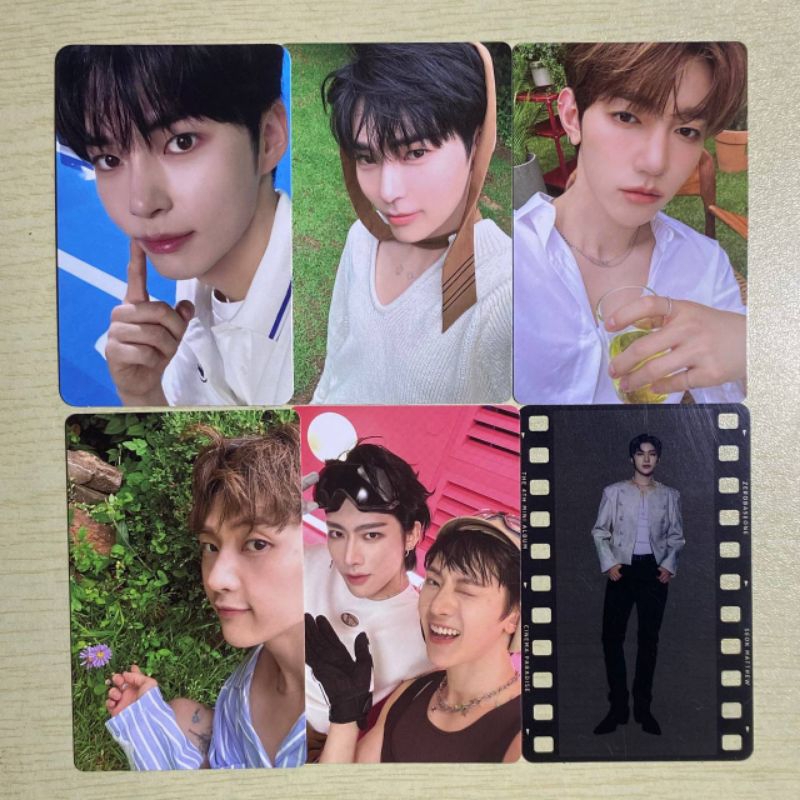 Jual [JNT/SPX] ZEROBASEONE PHOTOCARD CINEMA PARADISE GOOD SO BAD ZB1 WTS SUNG HANBIN ZHANG HAO ...