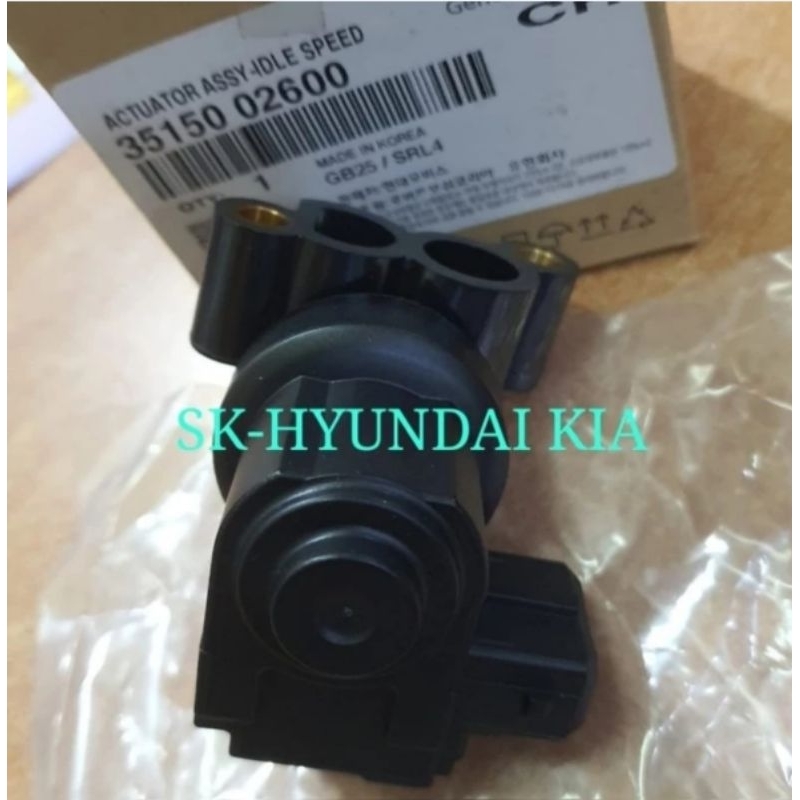 Jual SENSOR ISC ACTUATOR IDLE SPEED 35150-02600 HYUNDAI ATOZ KIA VISTO ...