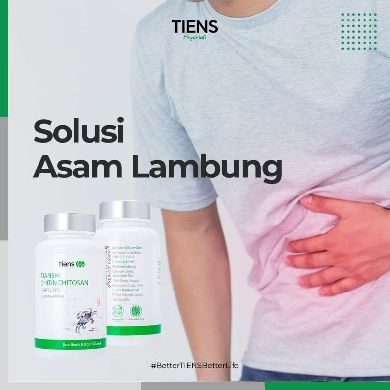 Jual Tiens Obat Asam Lambung Kronis Maag Asam Lambung Tiens Chitin ...