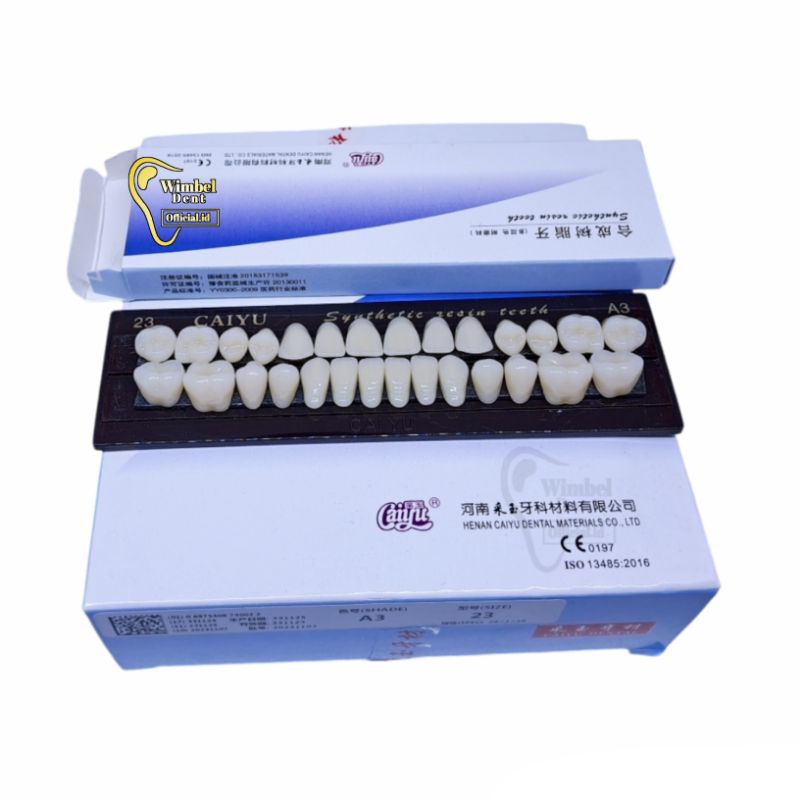 Jual Gigi Caiyu Ful Set Ecer | Shopee Indonesia
