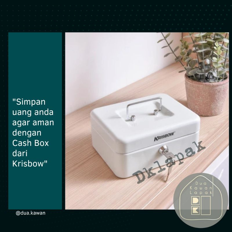 Jual Krisbow Cash Box Ts0030 20 Cm | Shopee Indonesia