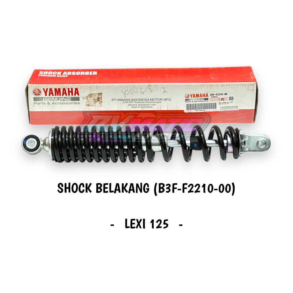 Jual SHOCKBREAKER SHOCK BELAKANG LEXI 125 ORIGINAL YAMAHA GENUINE PART (B3F-F2210-00) | Shopee ...