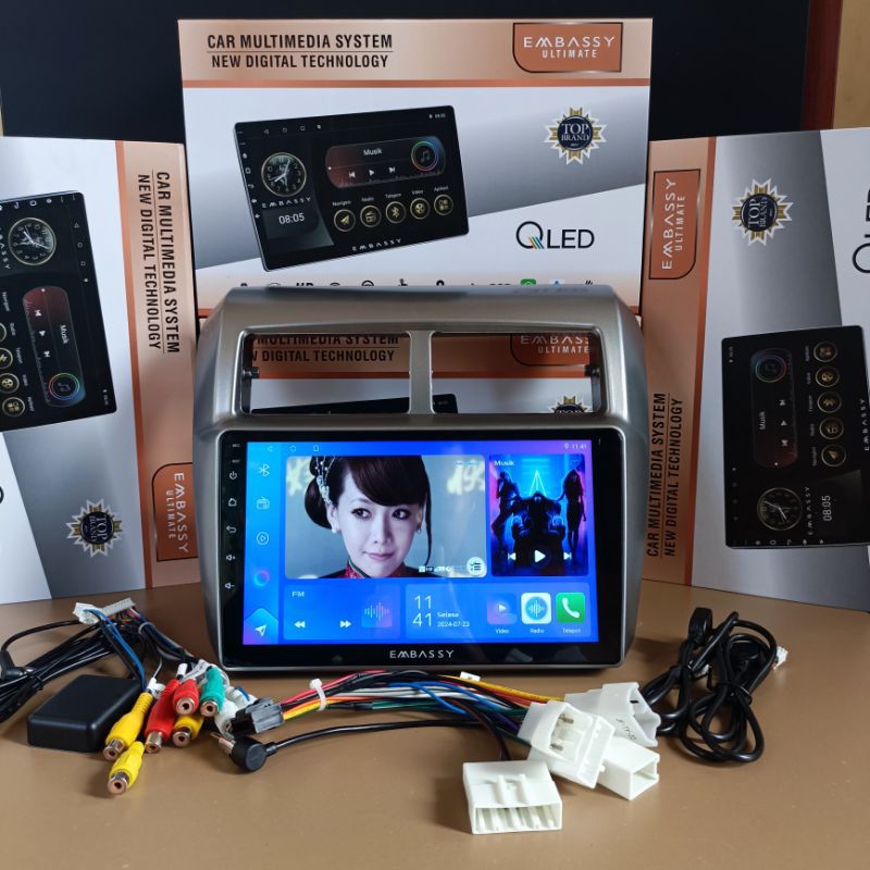 Jual Head unit Android Agya Ayla 9 inchi Ram 2/32 Gb Head Unit Android ...