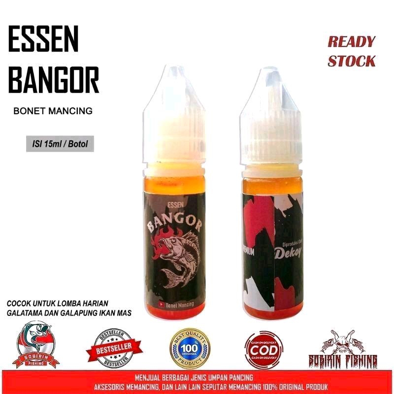 Jual Essen Dekoy Bangor by Bonet Mancing 15ml Untuk Ikan Mas Rame Dan ...