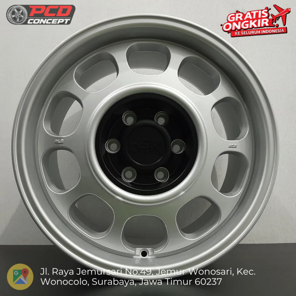 Jual VELG RACING MODEL KALENG RING 17 LEBAR 9 HOLE 6X139,7 ET 15 TIPE HSR KLG UTK FORTUNER FORD ...