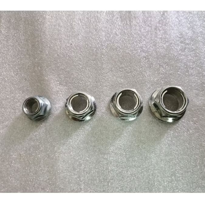 Jual MUR LOCK AS RODA M10, M12, M14, M16 | Shopee Indonesia
