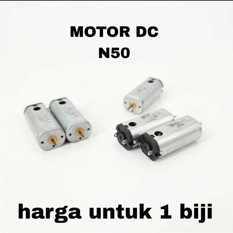 Jual Micro Motor Dinamo dc N50 High Speed RPM Pesawat AeroModelling ...