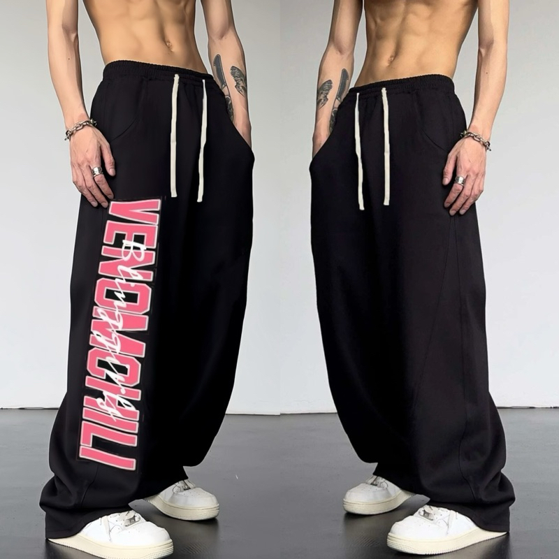 Jual CELANA KULOT PRIA VENOMCHILI DAN POLOS KULOT UTUH DRAWSTING WIDE ...