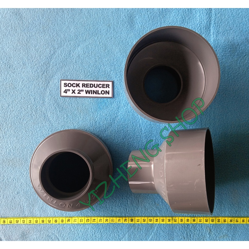 Jual SOCK REDUCER PVC 4 X 2 INCH WINLON | Shopee Indonesia