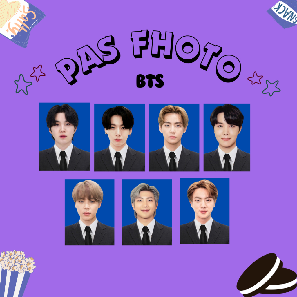 Jual PAS FOTO BTS 3x4 (Harga 4PCS) ID PHOTO KPOP IDOL (PO BACA ...
