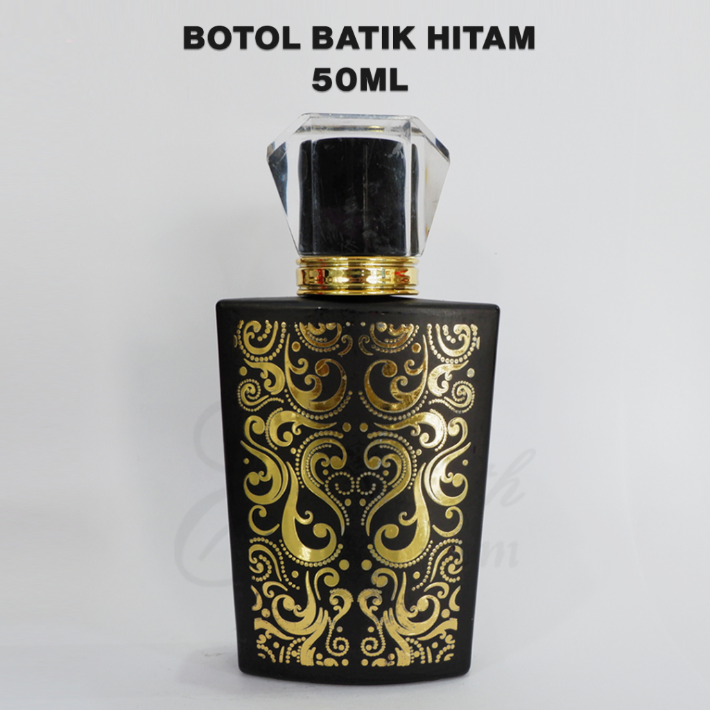 Jual Botol Refill Parfum 50ml/ Botol Isi Ulang (Casa batik Hitam 50ml ...