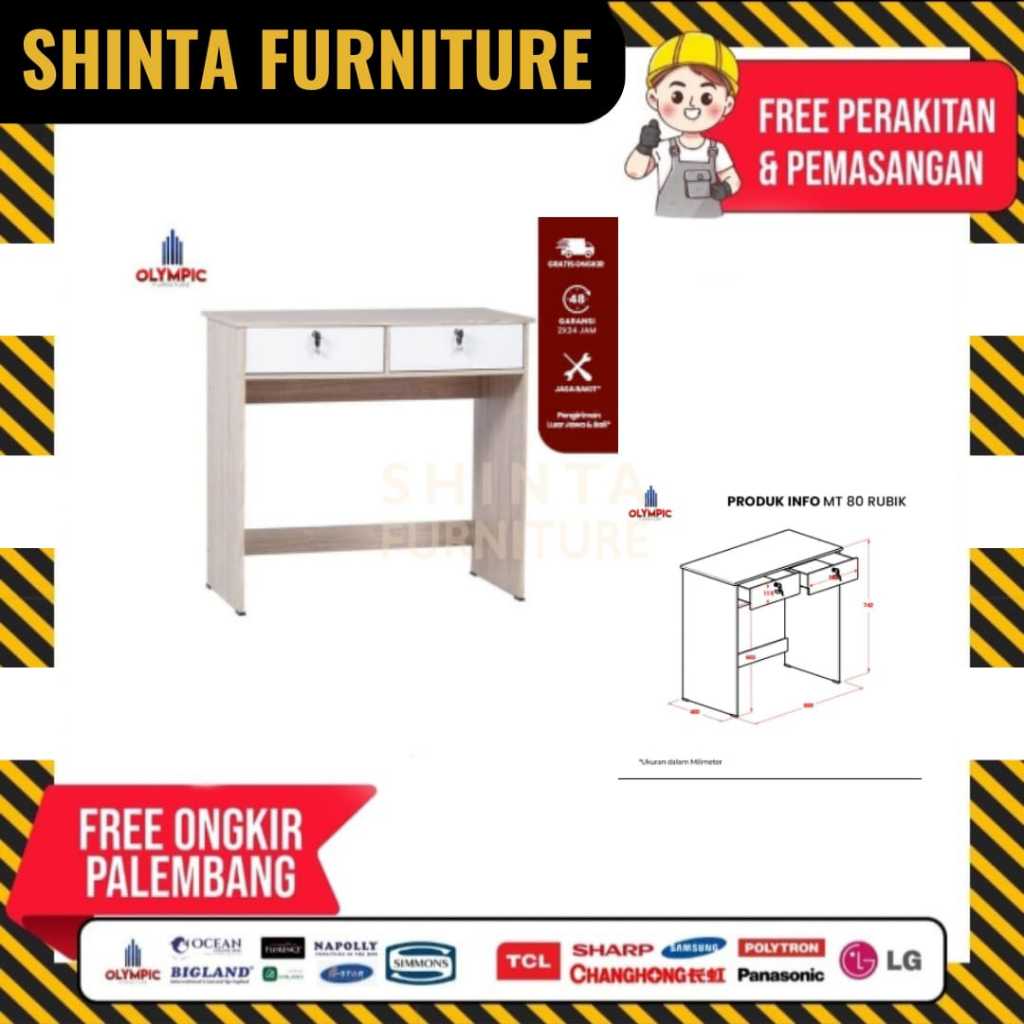 Jual Olympic Meja Tulis / Meja Belajar / Meja Kantor / Meja Kerja / MT ...