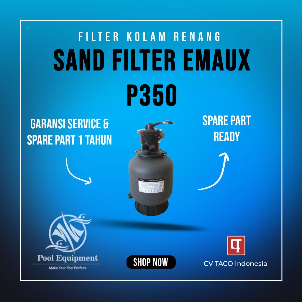 Jual Sand Filter Kolam Renang EMAUX P350 | Shopee Indonesia