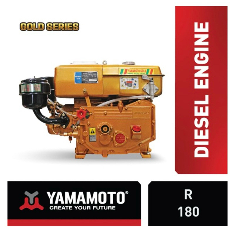 Jual Mesin Diesel YAMAMOTO Gold Series R180 8HP | Shopee Indonesia