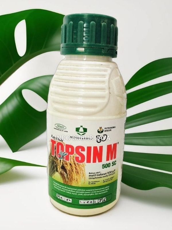 Jual Topsin M 500 SC Fungisida Mengendalikan Penyakit Jamur Padi 500 ML ...