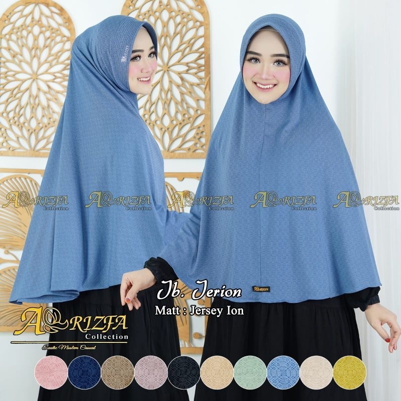 Jual JILBAB SYAR'I JUMBO ION / JILBAB JUMBO JERSEY ION BY ARRIZFA (JUMBO JERION/ION) | Shopee ...
