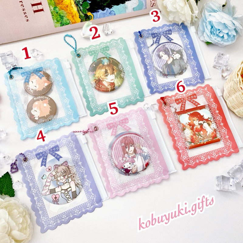 Jual Mini PVC Pouch Ribbon Lace style candy bag gantungan kunci ...