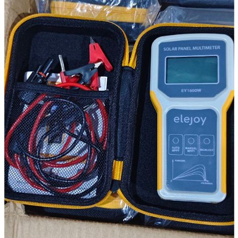 Jual Digital Solar Panel MultiMeter ELEJOY EY1600W Digital LCD Display ...