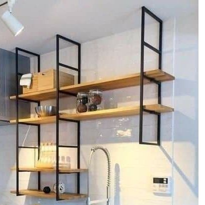 Jual Rangka rak dapur besi minimalis,rak dapur serbaguna,rak susun ...