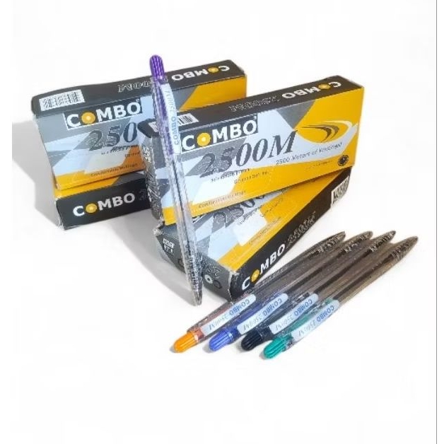Jual (12pcs/1 lusin) Bolpen/Bolpoint/Ballpen/Pulpen/Pen klik COMBO ...