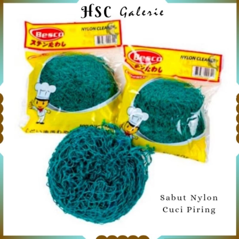 Jual HSC Sabut Nylon Cuci Piring / Spon Sabut Nylon Yang Sangat Bagus ...