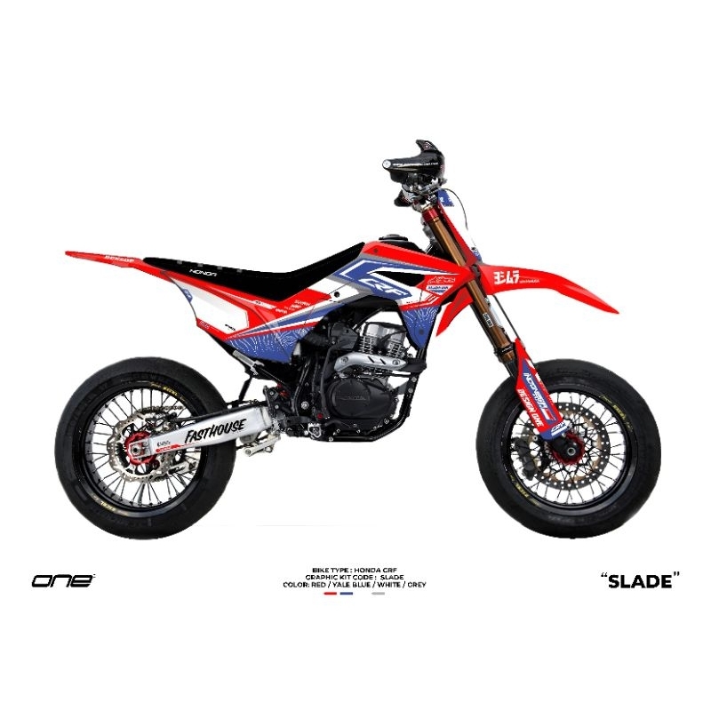 Jual Design One - Decal Sticker HONDA CRF "SLADE SERIES" // Decal ...