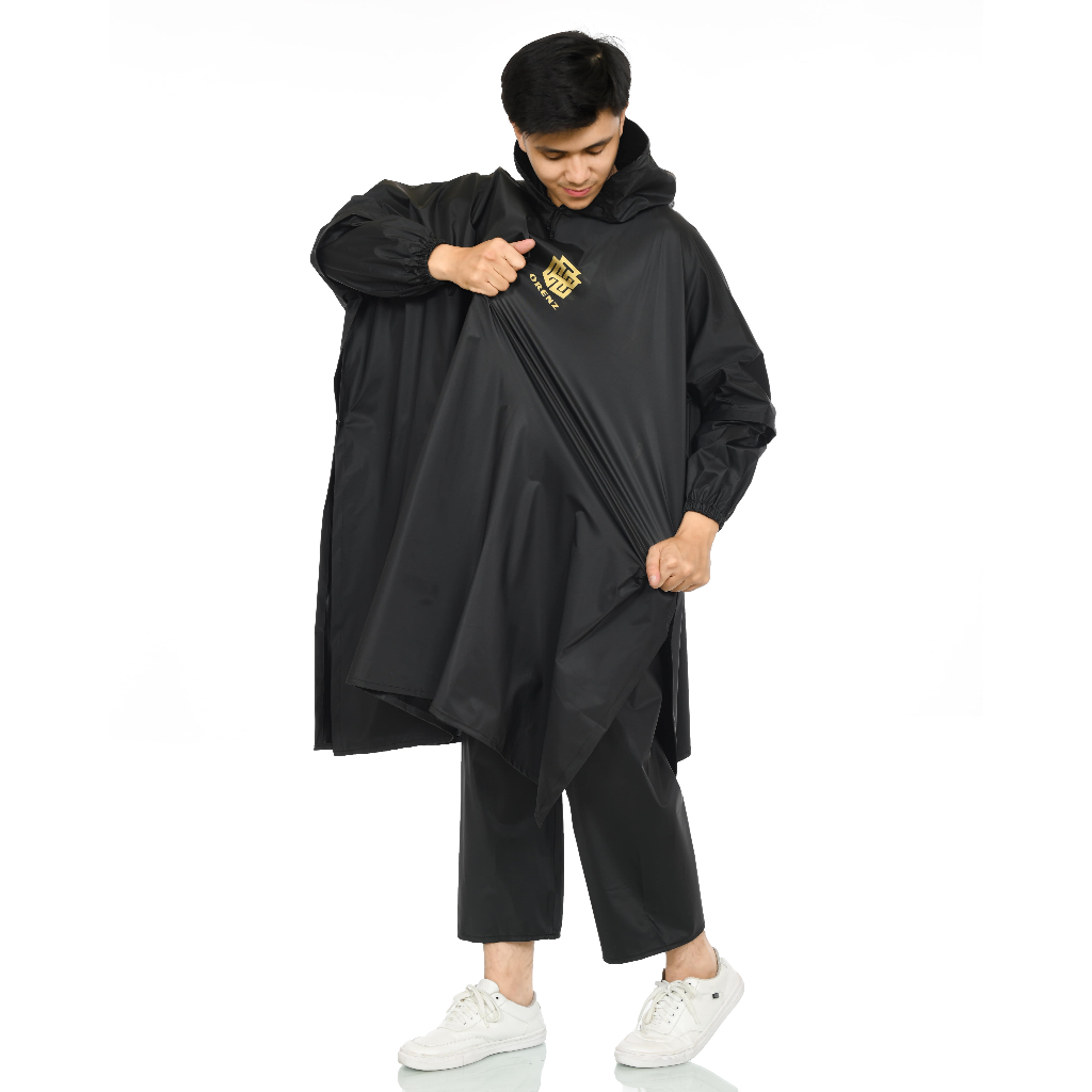 Jual JAS HUJAN PONCO KELELAWAR JUMBO PRIA WANITA TERBAIK TEBAL ANTI ...